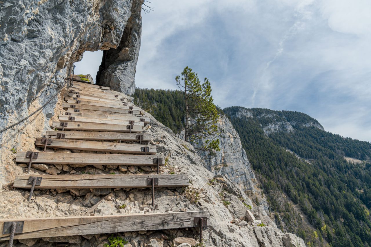 Randonnée le Pas du Roc à Thorens-Glières en Haute-Savoie