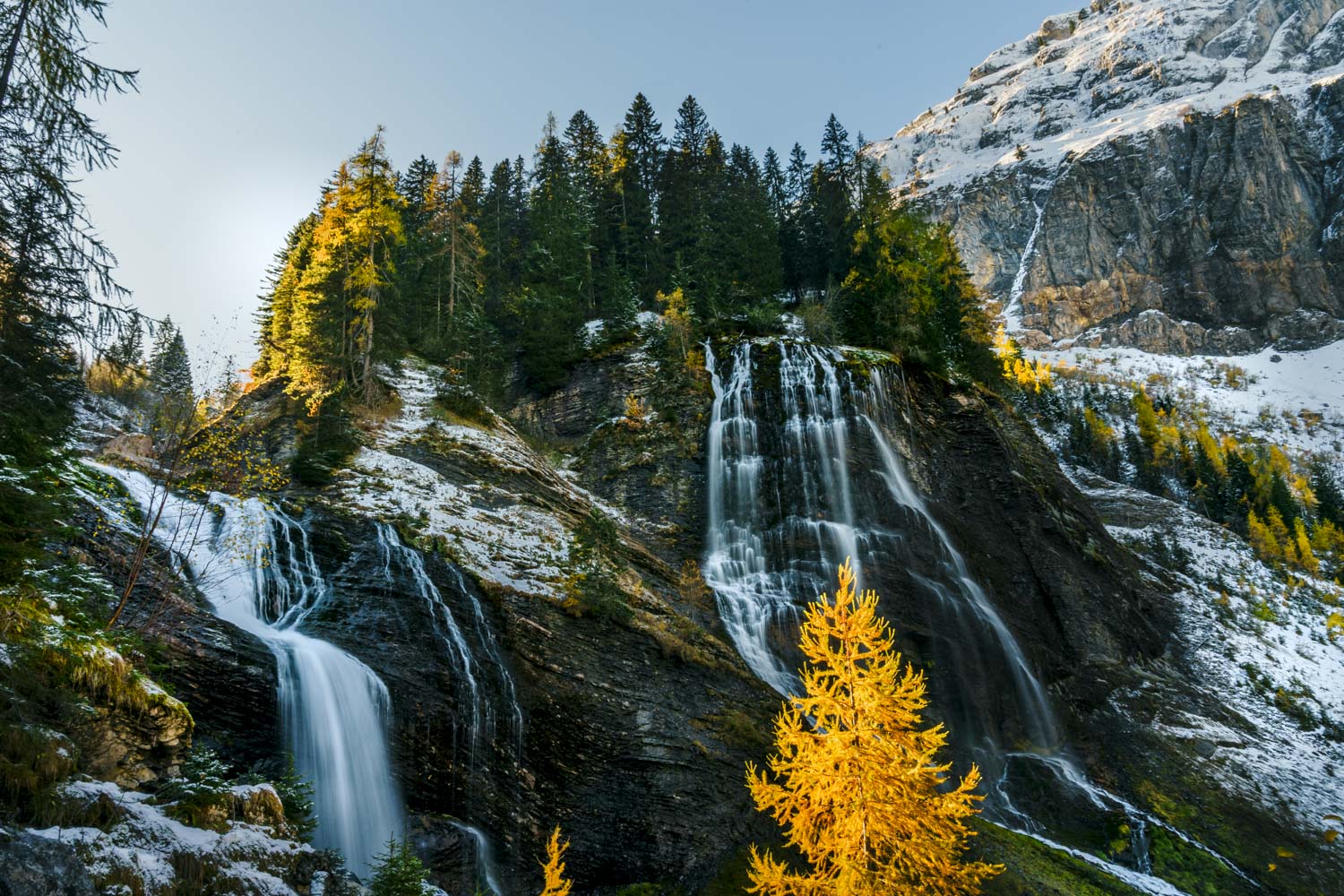 Les Lacs des Laouchets et Cascade de Sales, randonnée à Sixt